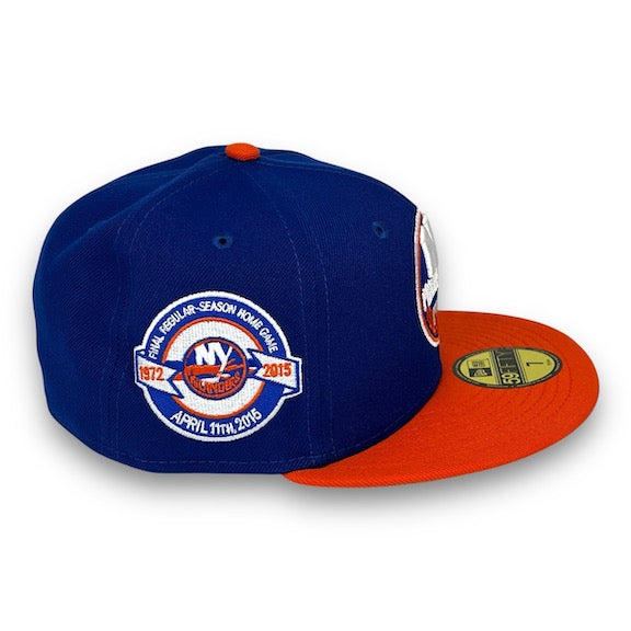 New York Islanders 59FIFTY New Era Blue & Orange Hat – USA CAP KING