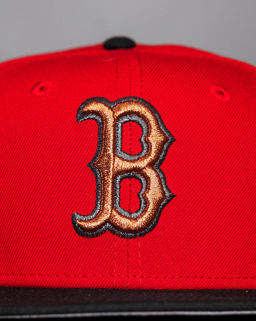 Boston 59FIFTY Cardinal Red New Era Hat – USA CAP KING