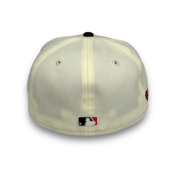 SF Giants Retro 59FIFTY New Era Off White & Black Fitted Hat – USA CAP KING