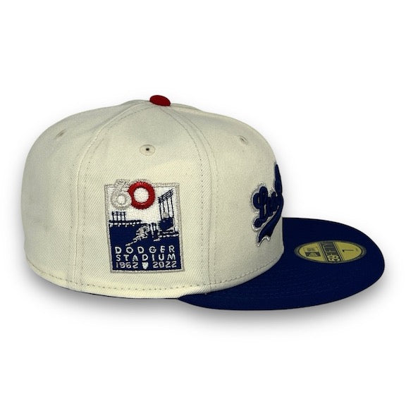 LA Dodgers Team Color Coll. 59FIFTY New Era Off White Hat – USA CAP KING