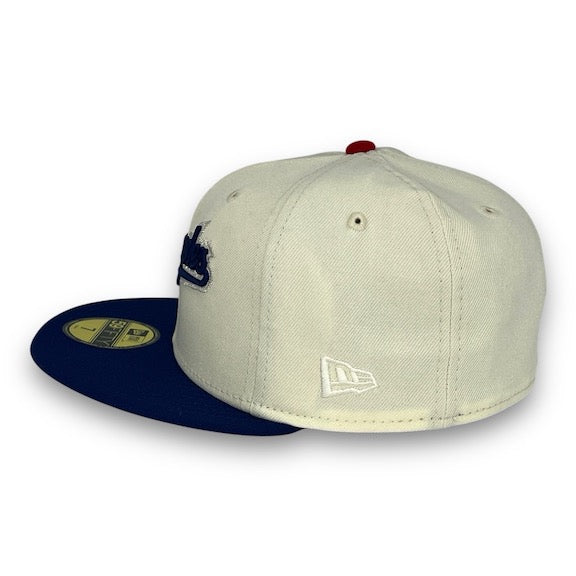 LA Dodgers Team Color Coll. 59FIFTY New Era Off White Hat – USA CAP KING
