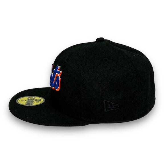 New York Mets Citi Field 59FIFTY New Era Black Hat – USA CAP KING