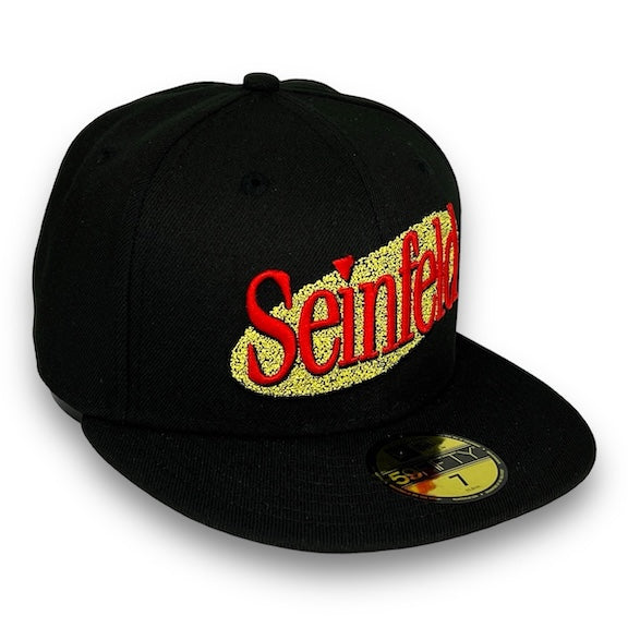 Seinfeld 59FIFTY New Era Black Hat – USA CAP KING