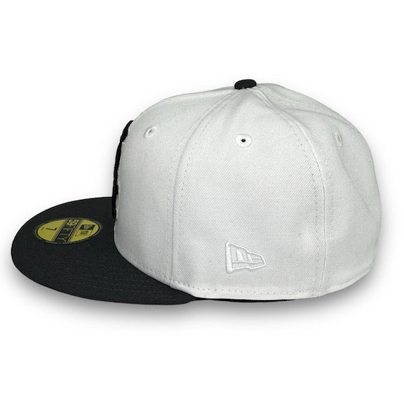 White Sox 05 WS 59FIFTY New Era White & Graphite Hat – USA CAP KING