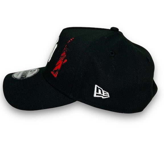 Yankees 99 Liberty WS New Era 9FORTY AF Black Snapback Hat – USA CAP KING
