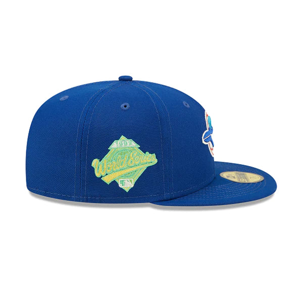 Citrus Pop Toronto Blue Jays New Era 59FIFTY Blue Hat – USA CAP KING