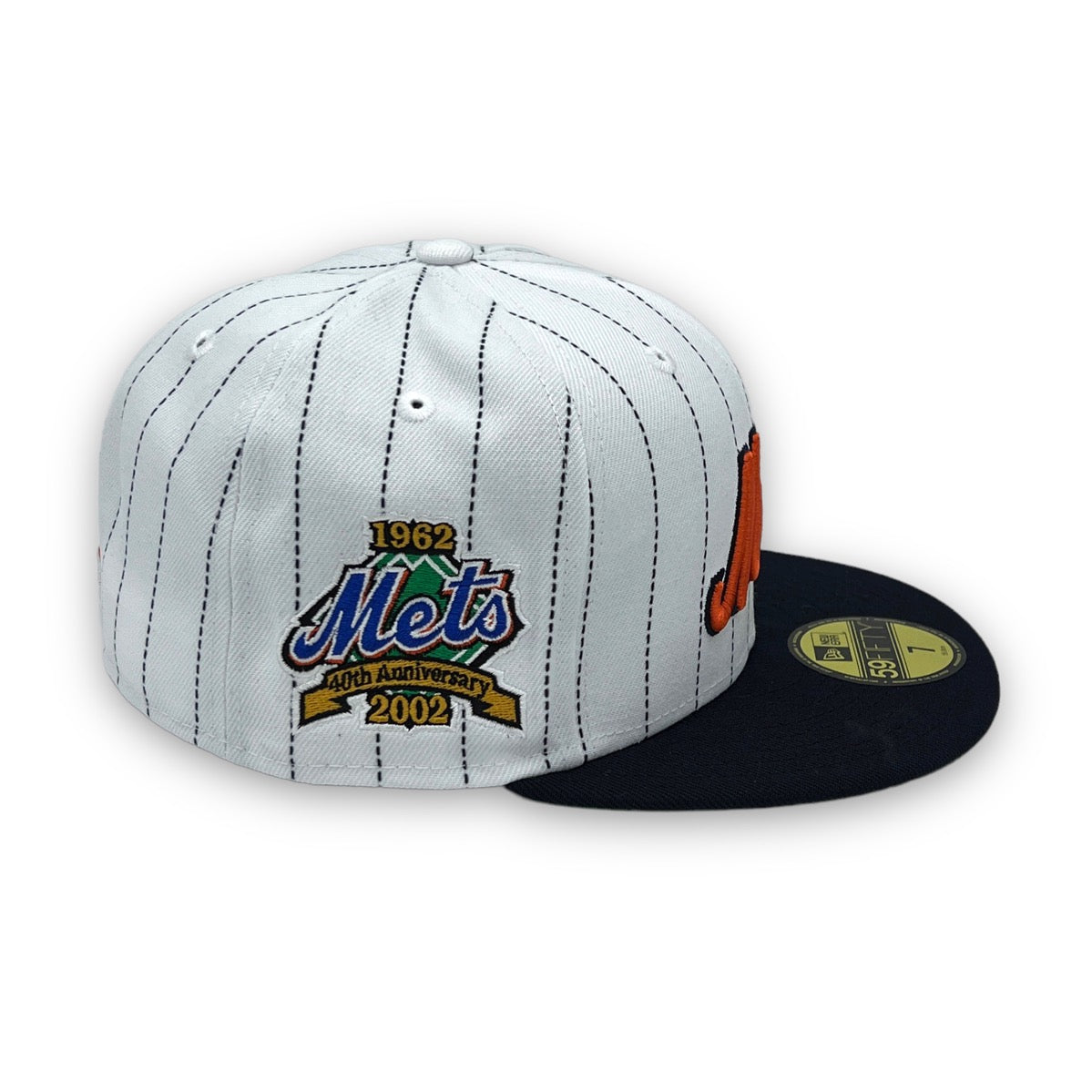 Pinstripe Strike Coll. Mets 40th Anniversary Season New Era 59FIFT Hat ...